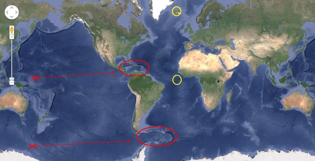 Simultaneous Impacts Configured Earth’s Landforms – The Worldwide Flood