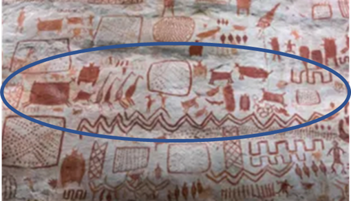 Interpreting portions of the sprawling 8-mile-long ‘canvas’ discovered ...